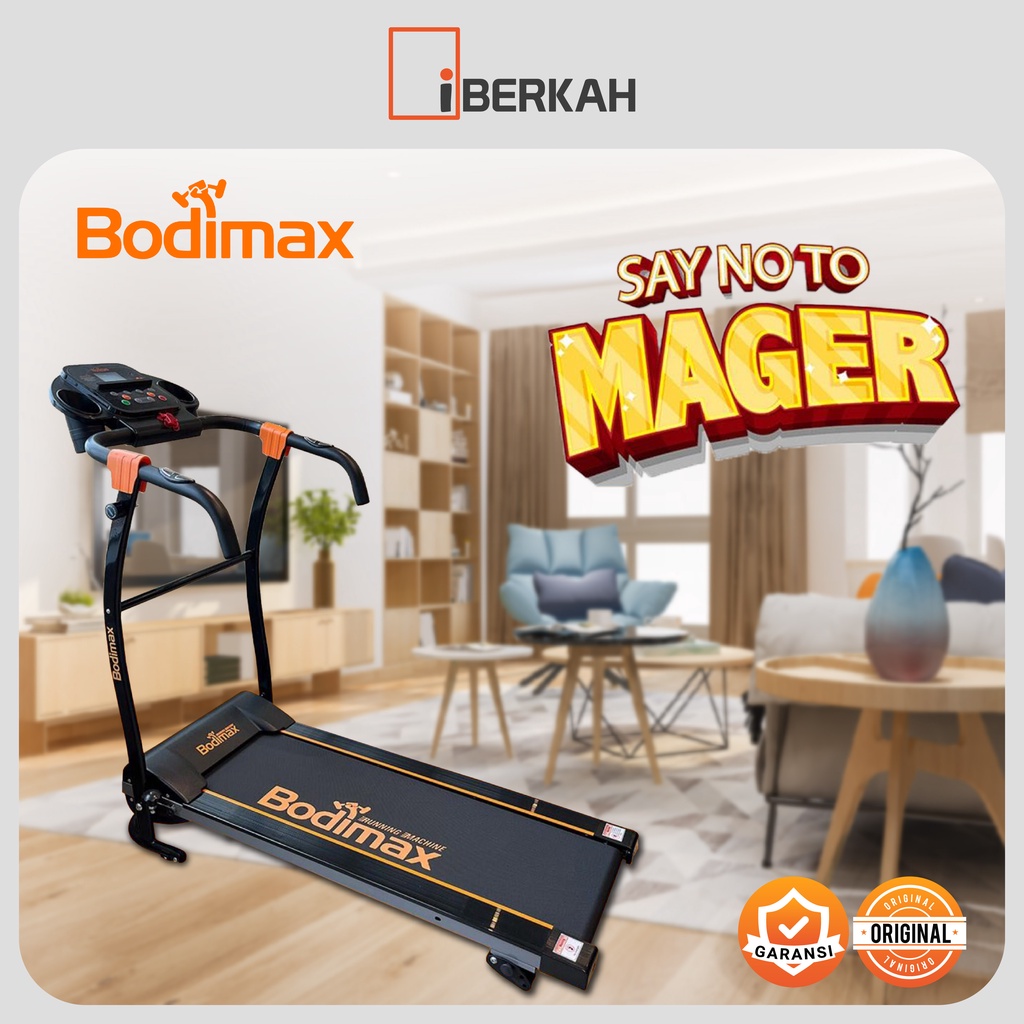 Jual Bodimax New Running Machine - Treadmill Elektrik - Original ...