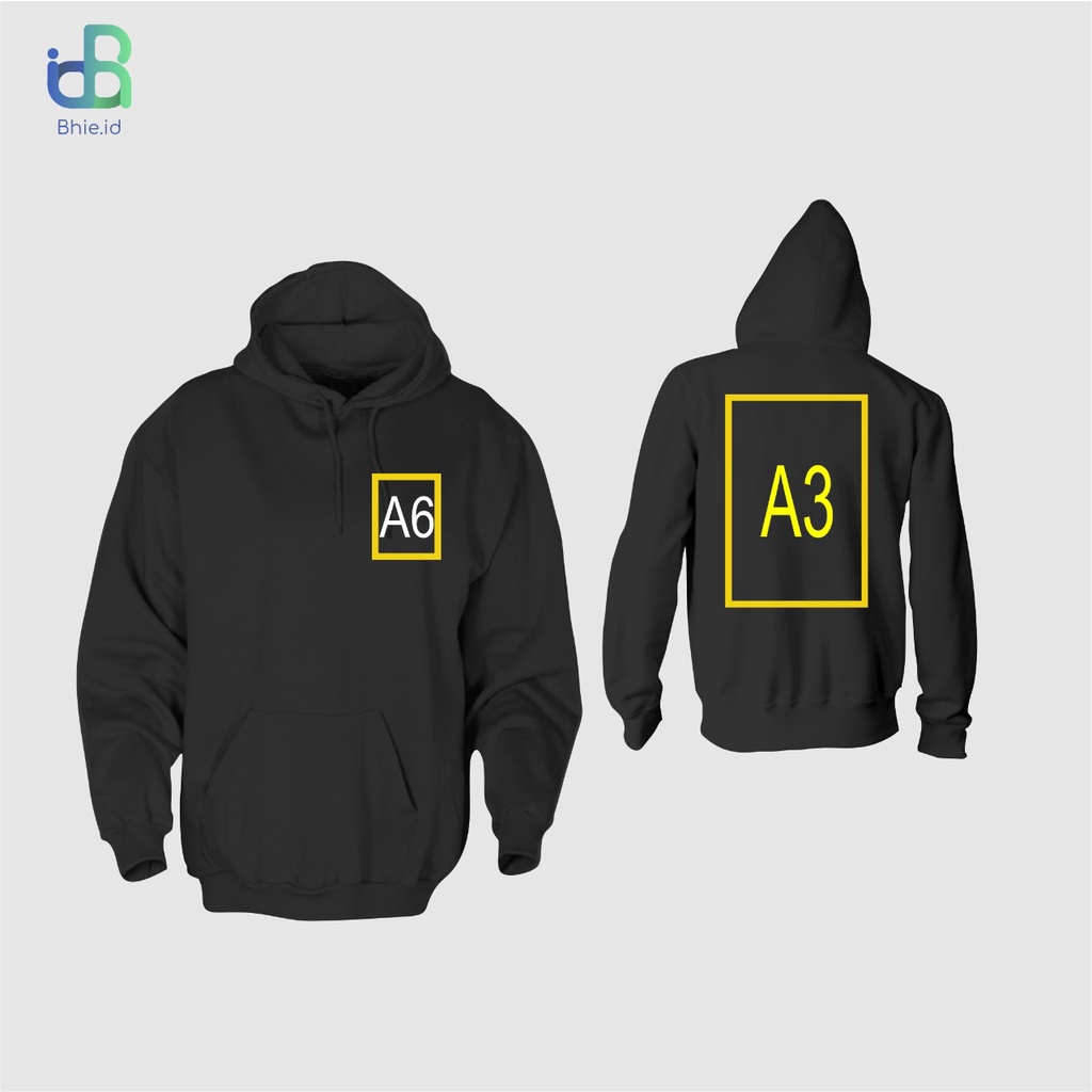 Jual Baju Atasan Jaket Hoodie Unisex Dewasa Design Custom Gambar Kata ...
