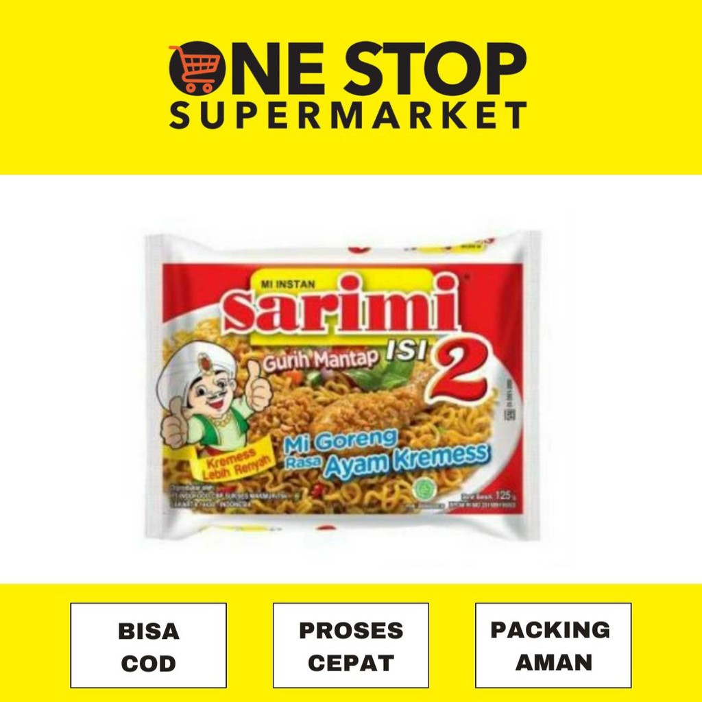 Jual Sarimi Duo Goreng Rasa Ayam Kremes | Shopee Indonesia