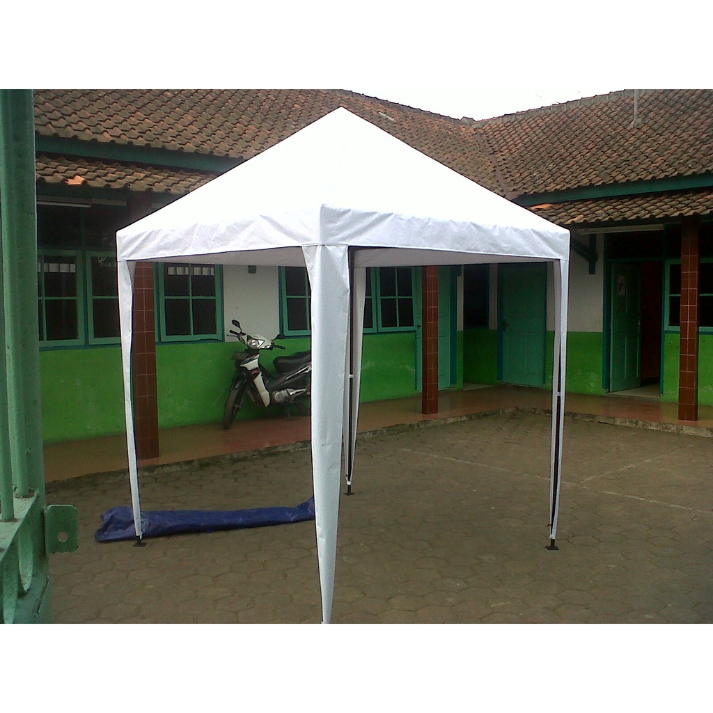 Jual Tenda Dagang Cafe 2x2 Polos - Terpal Tenda | Shopee Indonesia