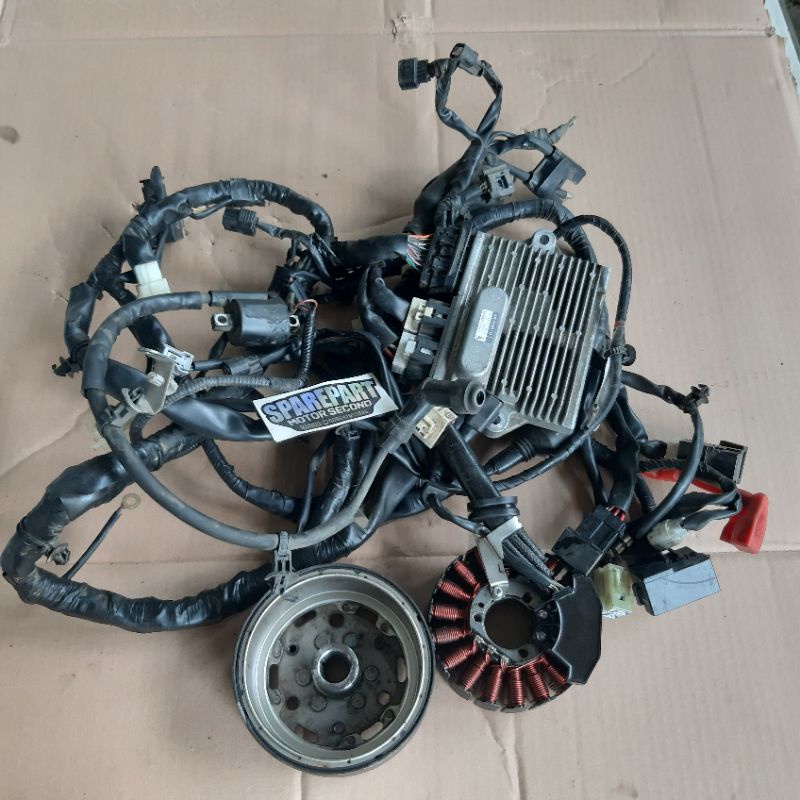 Jual ACG STARTER PENGAPIAN KELISTRIKAN KABEL BODY ECCU ECU SPULL MAGNIT ...