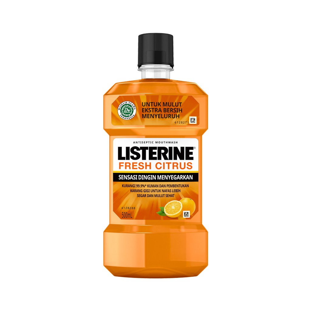 Jual LISTERINE Fresh Citrus Antiseptic Mouthwash/Obat Kumur Antiseptik ...