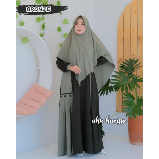 Jual Gamis Aidah set by Aku Karissa Original Produk | Shopee Indonesia