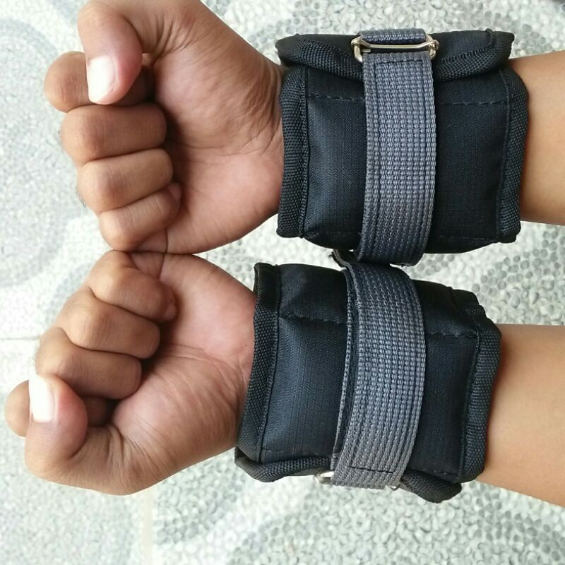 Jual Banding Tangan Pemberat Tangan Fitness Olahraga 1 kg pemberat kaki ...