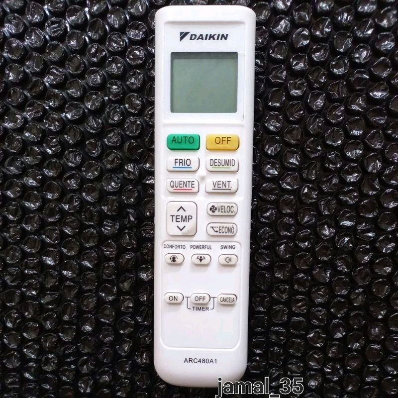 Jual REMOTE REMOT AC DAIKIN ARC480A1 | Shopee Indonesia