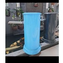 Jual Tabung tong bak filter kolam ikan koi size S 25x50cm bahan fiber ...
