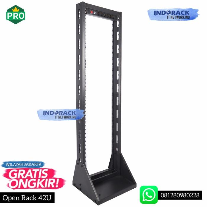 Jual Open Rack Indorack Rak Server 42U Or42 | Shopee Indonesia
