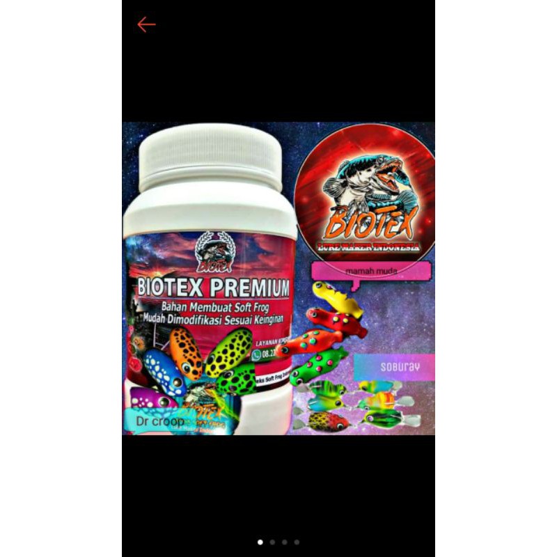 Jual BIOTEX PREMIUM bahan bikin soft frog kemasan 900ml | Shopee Indonesia