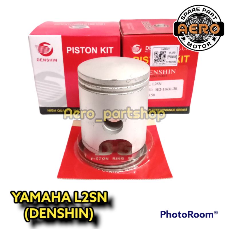 Jual Piston Kit Seher Seker Set Ring Motor L2SN L2 SUPER merk DENSHIN ( ov STD/50/100 ) | Shopee ...