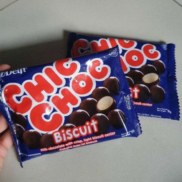 Jual Chic choc delfi coklat isi biskuit coklat 55gr. | Shopee Indonesia