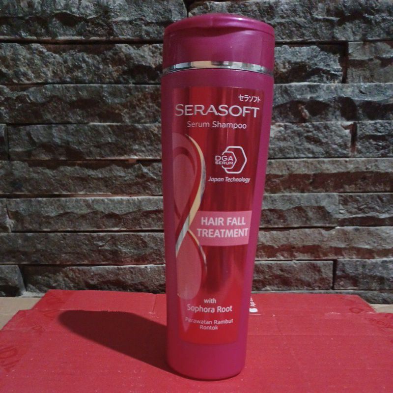 Jual SERASOFT SERUM SHAMPOO HAIR FALL & DANDRUFF TREATMENT 170ML ...