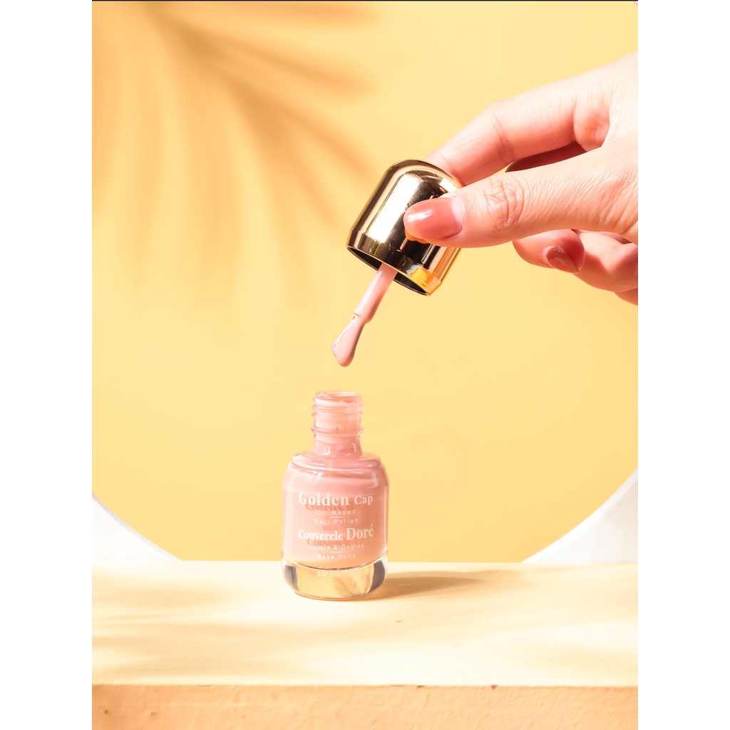 Jual MINISO part2 Golden Cap oil based nail polish / kutek miniso tidak ...