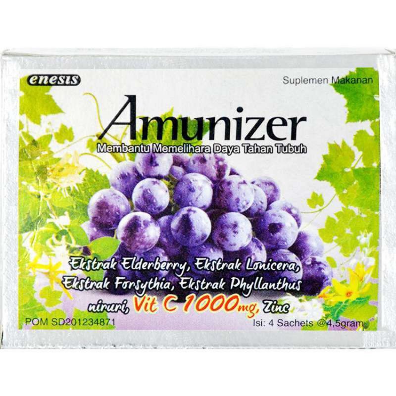 Jual Amunizer 1 box isi 4 sachet | Shopee Indonesia