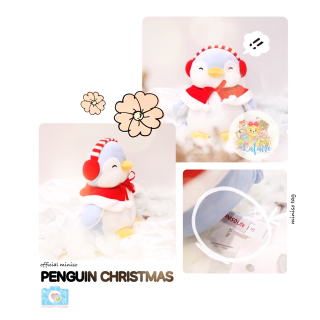 Jual Miniso Christmas Mini Penguin | Shopee Indonesia
