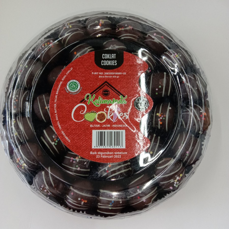 Jual Kalimasada Kue Kering Coklat Cookies 425g | Shopee Indonesia