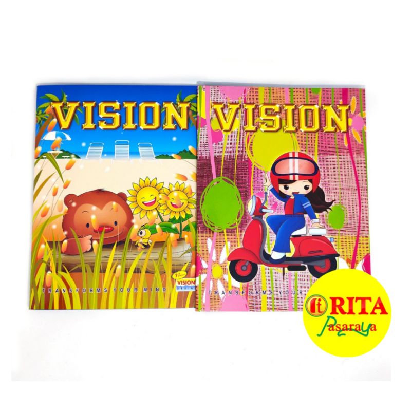 Jual Vision Buku Tulis 38 Lembar (10pcs) | Shopee Indonesia
