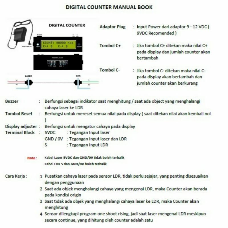 Jual Counter sensor barang | Shopee Indonesia
