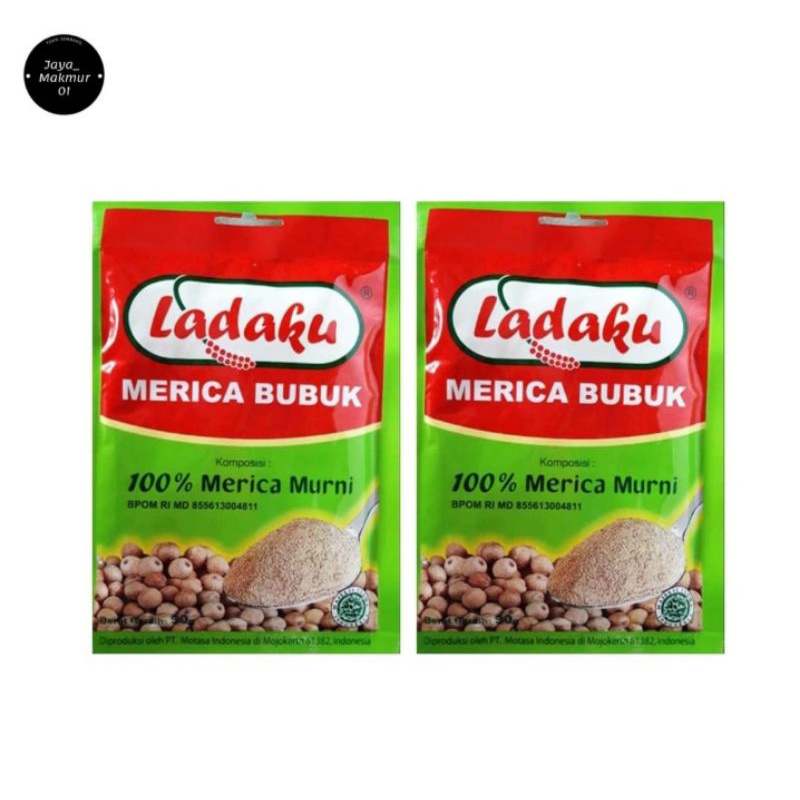 Jual Ladaku Merica Bubuk renceng 12 sachet | Shopee Indonesia
