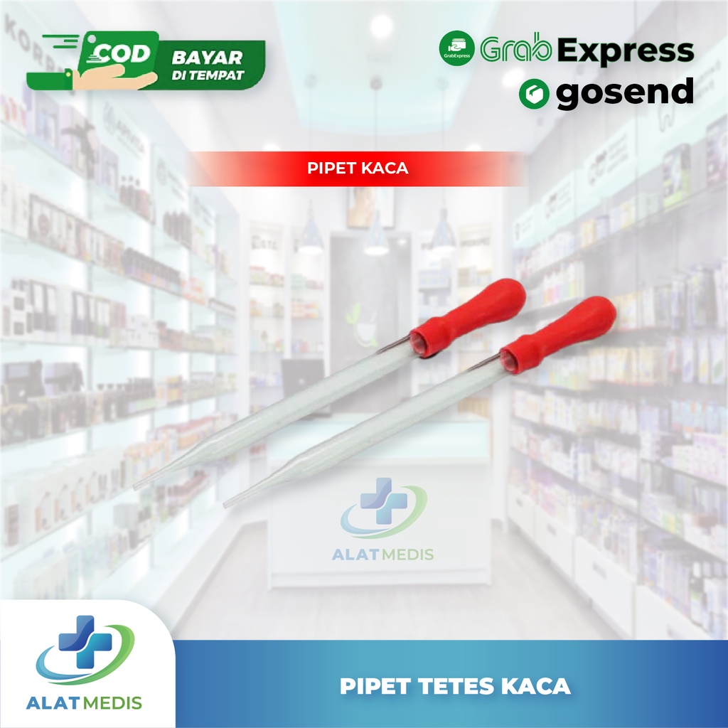 Jual Pipet Tetes Dot Merah Pipet Kaca | Shopee Indonesia