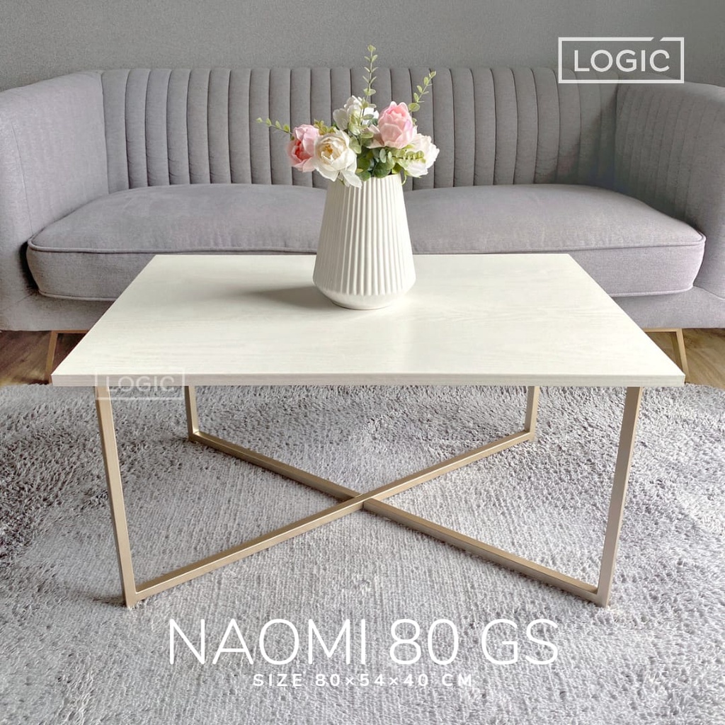 Jual TEKGRAF NAOMI 80 GS COFFE TABLE/SIDE TABLE/MEJA TAMU | Shopee ...