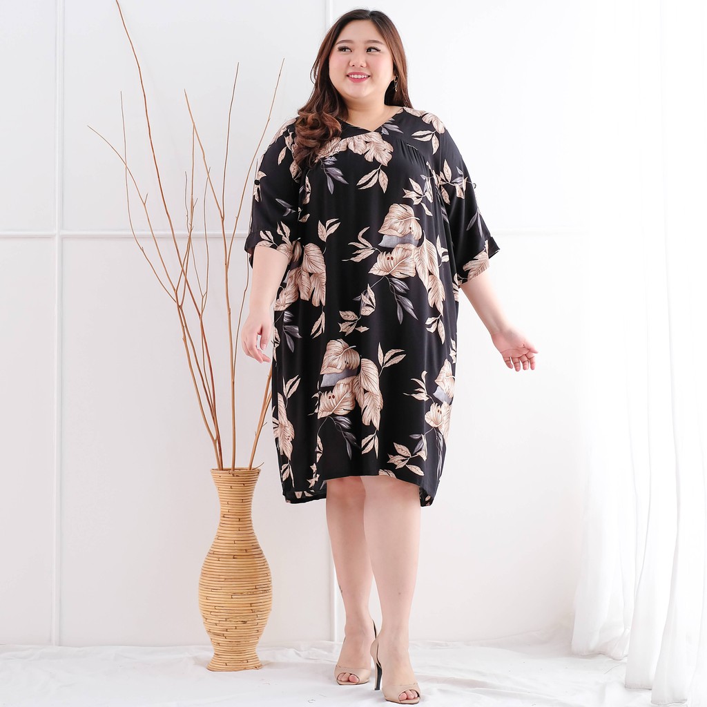 Jual Hanbai - Liska Home Dress Jumbo Big Size | Shopee Indonesia