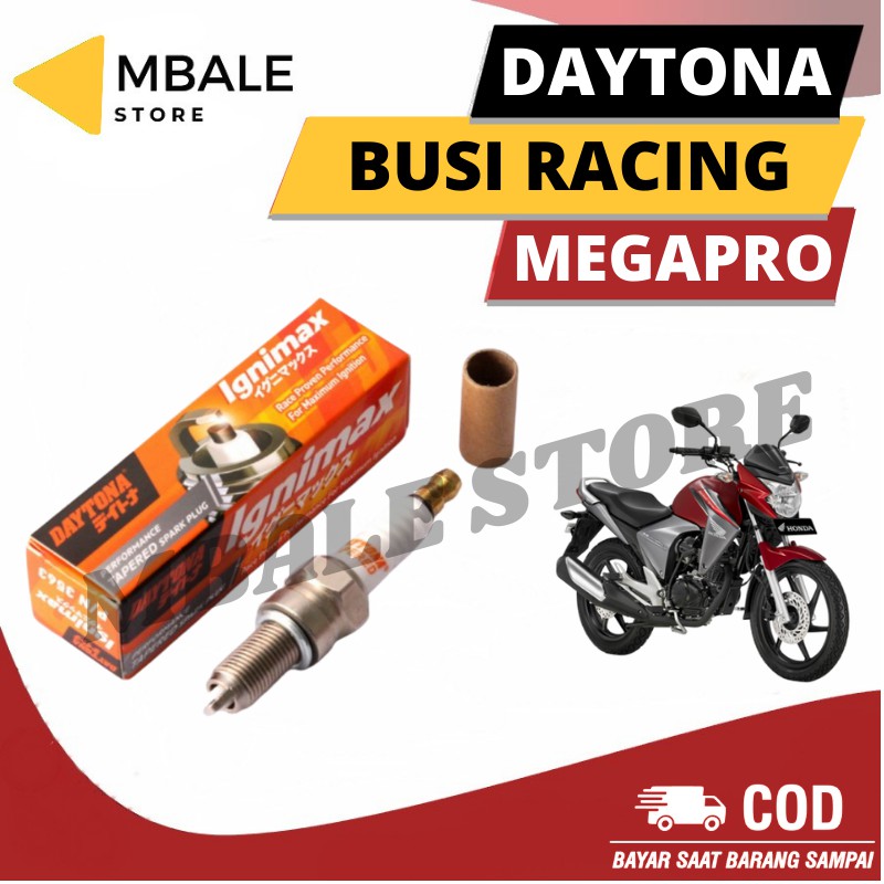 Jual busi racing daytona megapro monoshock iridium 3390 | Shopee Indonesia