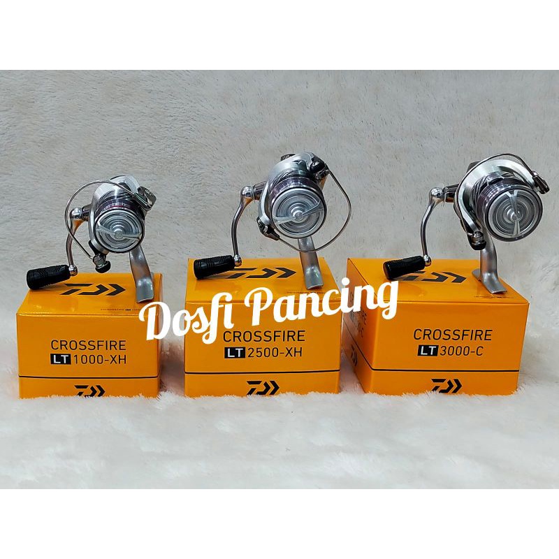 Jual Reel Daiwa Crossfire LT 1000XH, LT 2500XH, LT 3000C | Shopee Indonesia