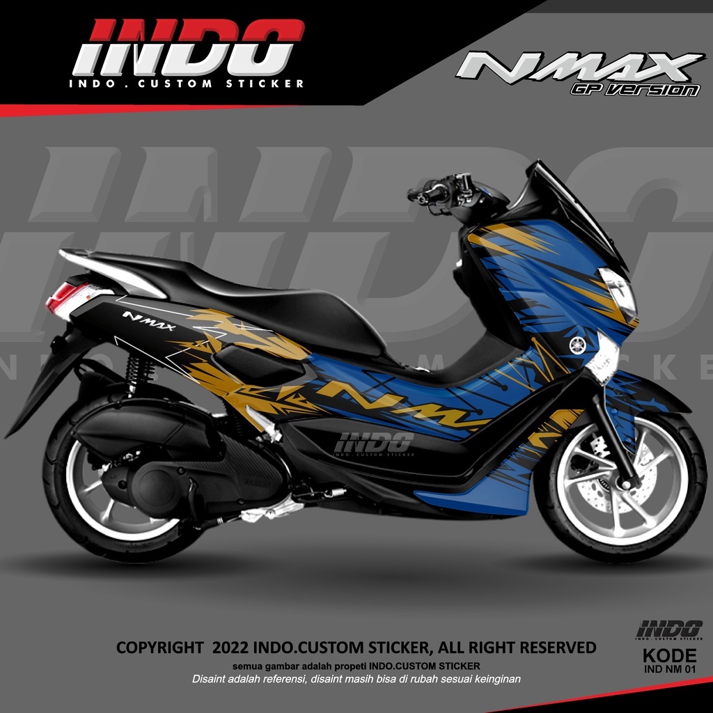 Jual DECAL NMAX OLD - DECAL NMAX FULL BODY | Shopee Indonesia
