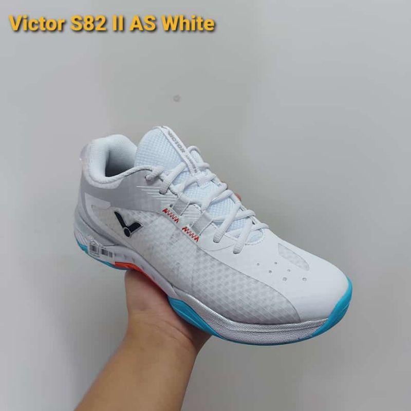 Jual Sepatu badminton victor S82 II AS Putih ( Size : 38 - 45 ...