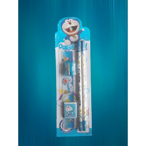 Jual ALAT TULIS SET 5 IN 1 KARAKTER DORAEMON | Shopee Indonesia