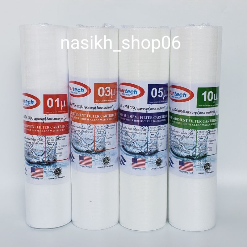 Jual FILTER PENJERNIH PEMBERSIH AIR/Saringan air/Cartridge /Sedimen ...