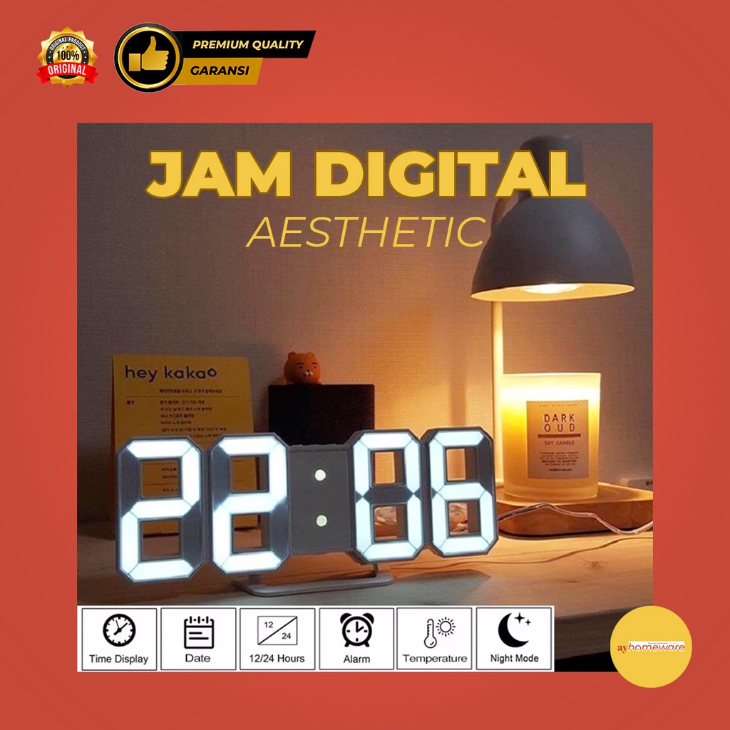 Jual Jam LED Digital Clock - AYHOMEWARE | Shopee Indonesia