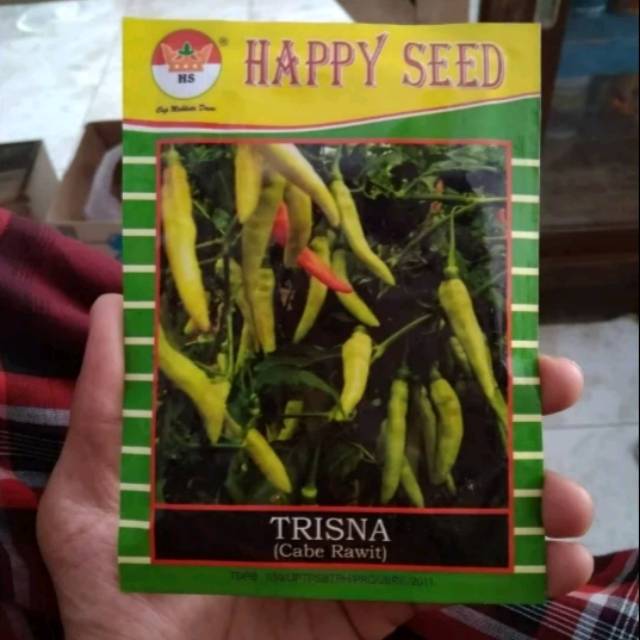 Jual Benih Cabai Rawit Trisna 10gr Cabe Putih | Shopee Indonesia