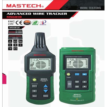 Jual Advanced Wire Tracker MASTECH MS6818 Cable Locator - Pelacak Kabel ...