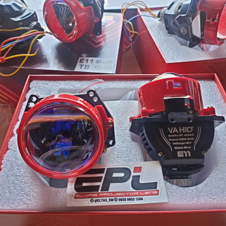 Jual Projie Proji Projector Biled sniper VAHID E11 SURPASS LASER 3 inch ...