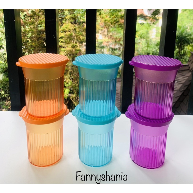 Jual TUPPERWARE Family mate round small toples bening crystal | Shopee ...