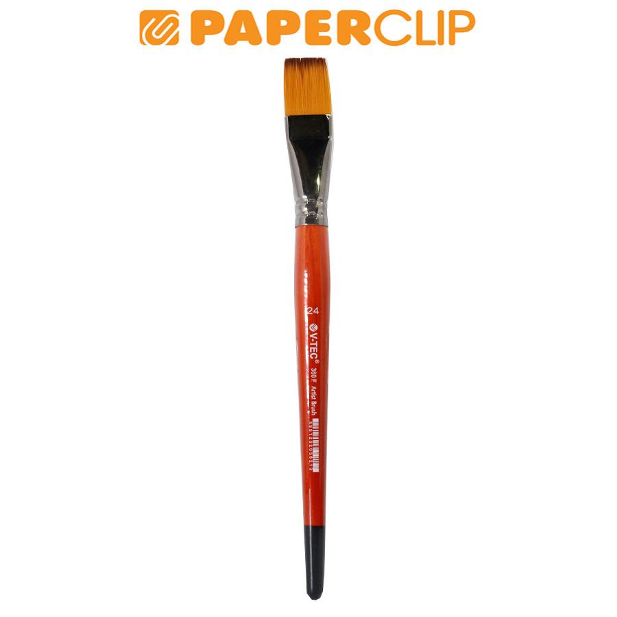 Jual KUAS LUKIS V-TEC 360F FLAT NO.24 | Shopee Indonesia