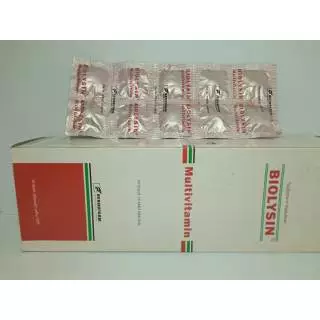 Jual Biolysin Multivitamin Terlengkap & Harga Terbaru Mei 2024 | Shopee ...