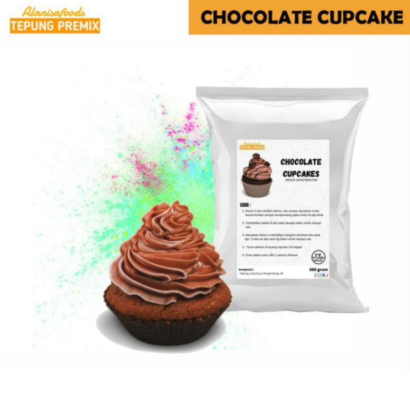 Jual Tepung Premix Chocolate Cupcake Original 500gr | Shopee Indonesia