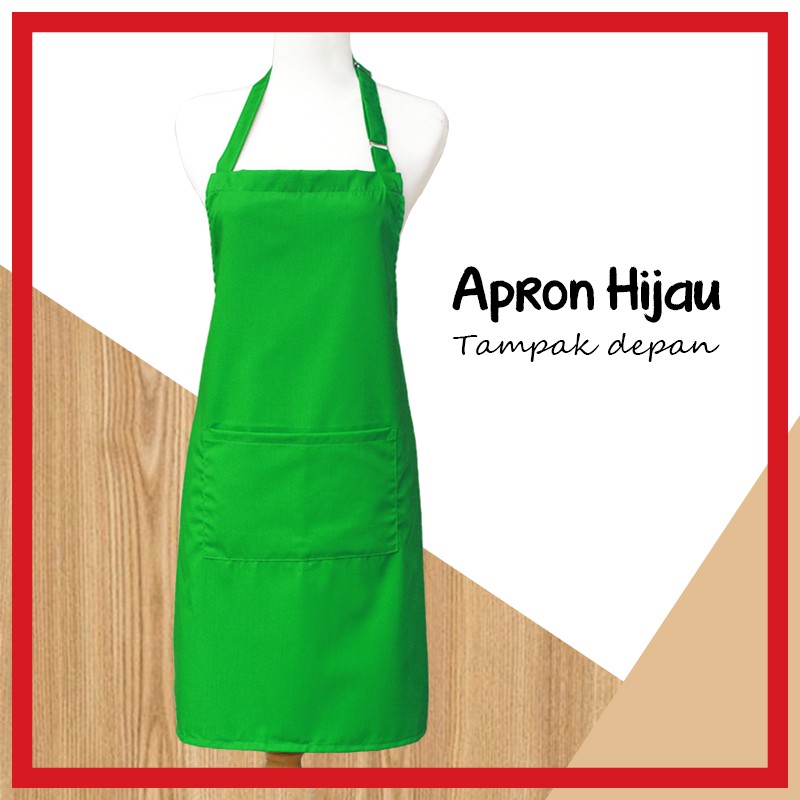 Jual Apron/celemek hijau | Shopee Indonesia