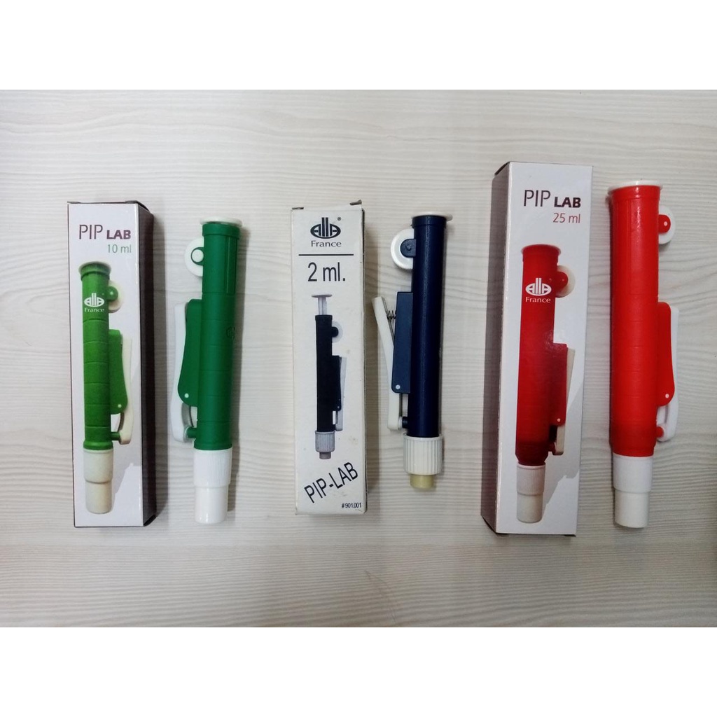 Jual Pipette Pump / Pipette Filler Pip-Lab 2 ml 10 ml 25 ml Alla France ...