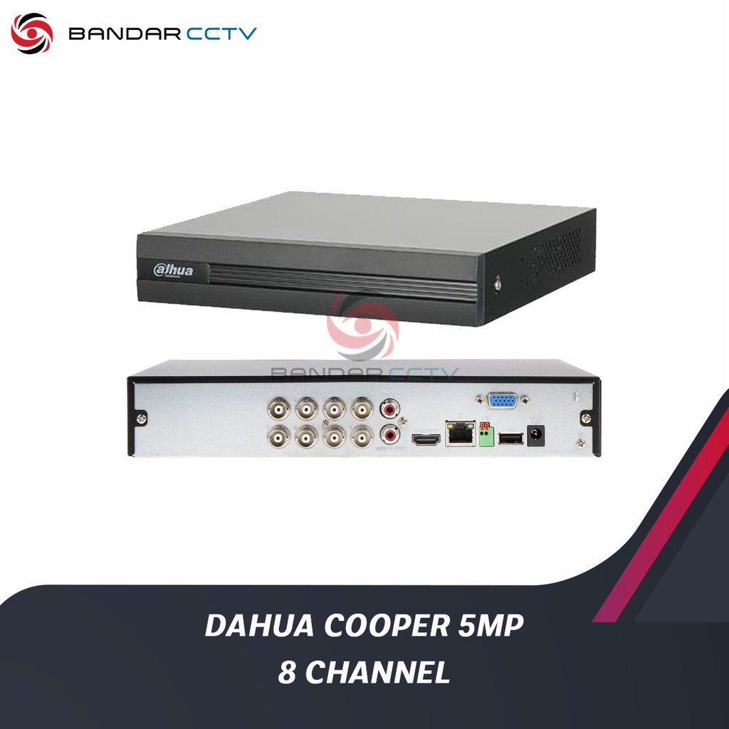 Jual DAHUA COOPER DVR 8 CHANNEL 5MP | Shopee Indonesia