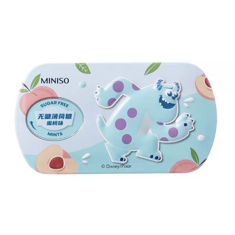 Jual MINISO X DISNEY Sugar Free Mints (Lemon/ Strawberry/ Grape/ Peach ...