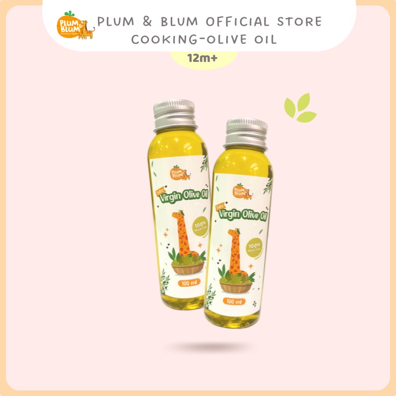 Jual Plum&Blum Extra Virgin Olive Oil Minyak Zaitun Murni - 100 ml ...