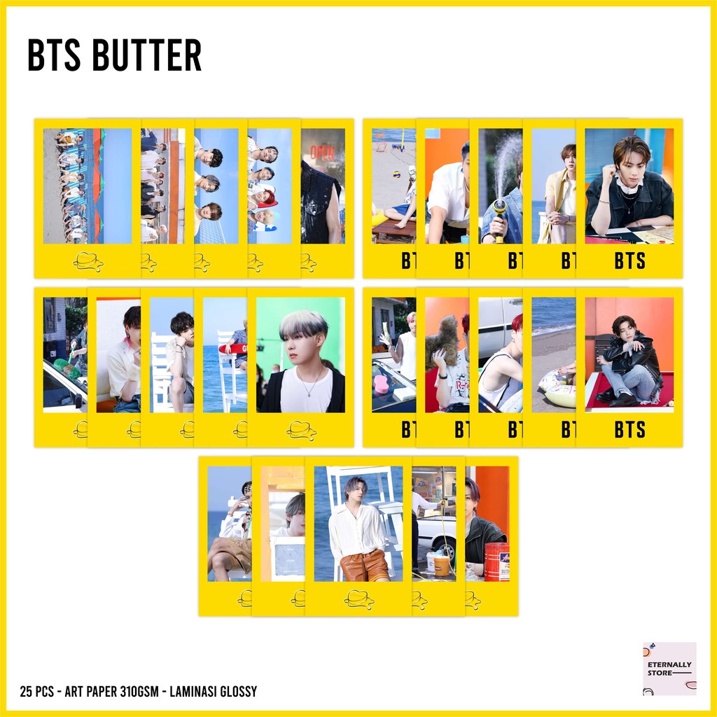 Jual [READY] Kpop Pola BTS - Butter 25pcs | Shopee Indonesia