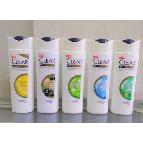 Jual Clear 160ML Shampoo Ice Cool Menthol / Lemon Fresh / Superfresh ...