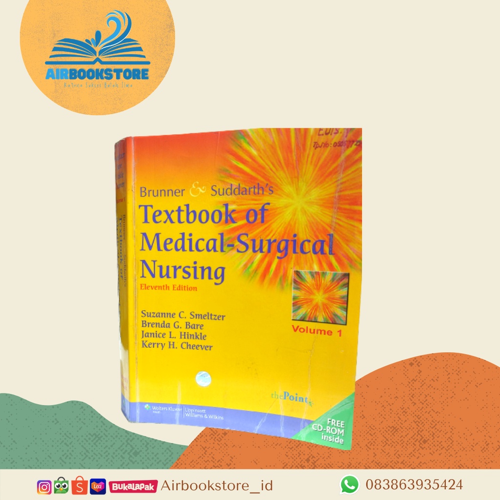 Jual Buku Textbook Medical Surgical Nursing Suzanne | Shopee Indonesia