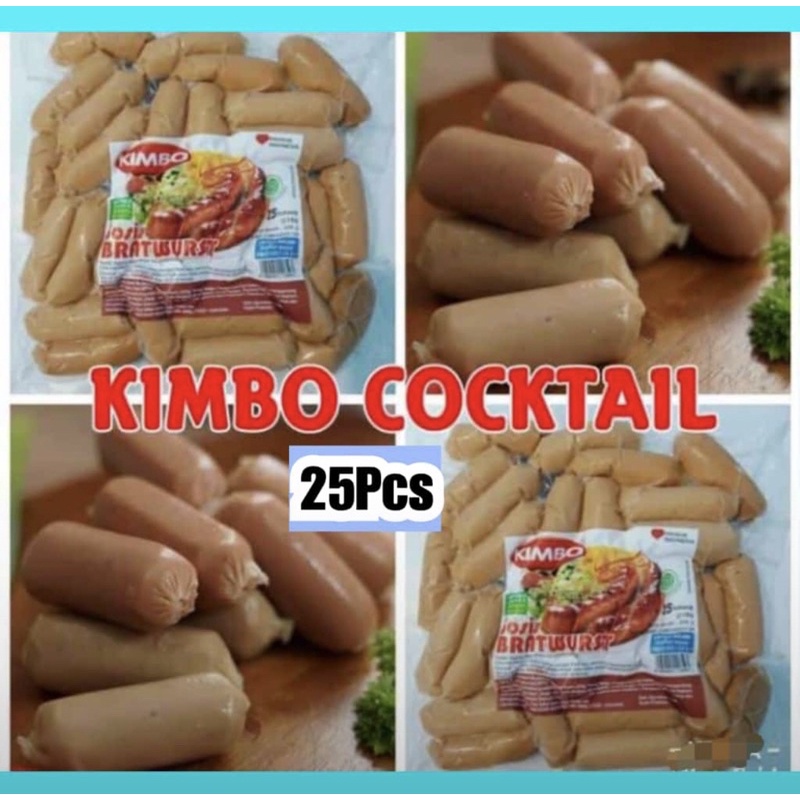 Jual Kimbo Sosis Cocktail 25 Pcs | Shopee Indonesia