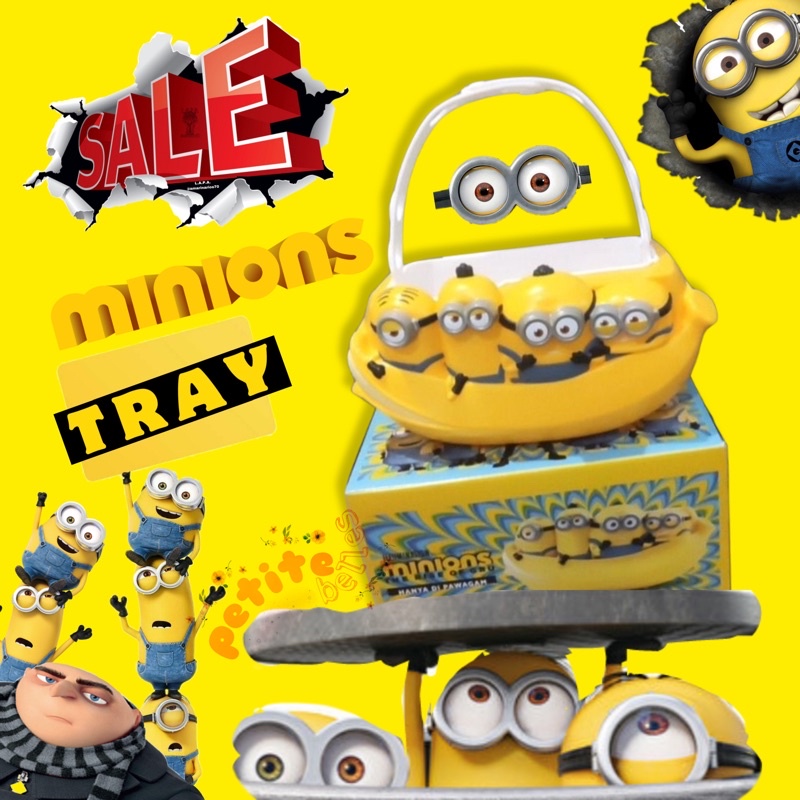 Jual minions tray - limited edition | Shopee Indonesia