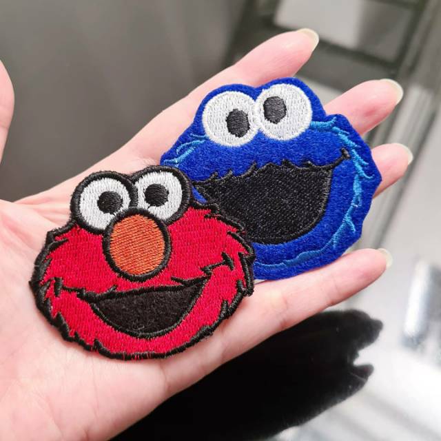 Jual Patch elmo/bordir/patch iron/patch baju/bordir baju/bordir tempel ...